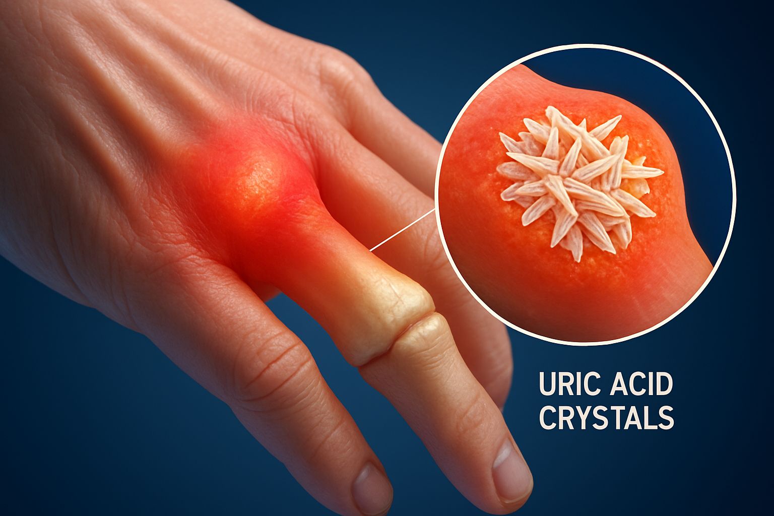 O que é a gota? Entenda a doença que causa dor intensa nas articulações